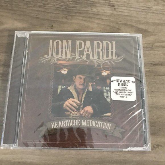 Other | Jon Pardi Heartache Medication Cd Nip | Poshmark